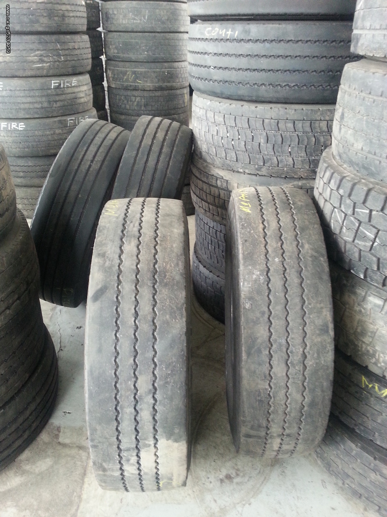 225/75/R17.5 Continental Used Truck Tyres Greece